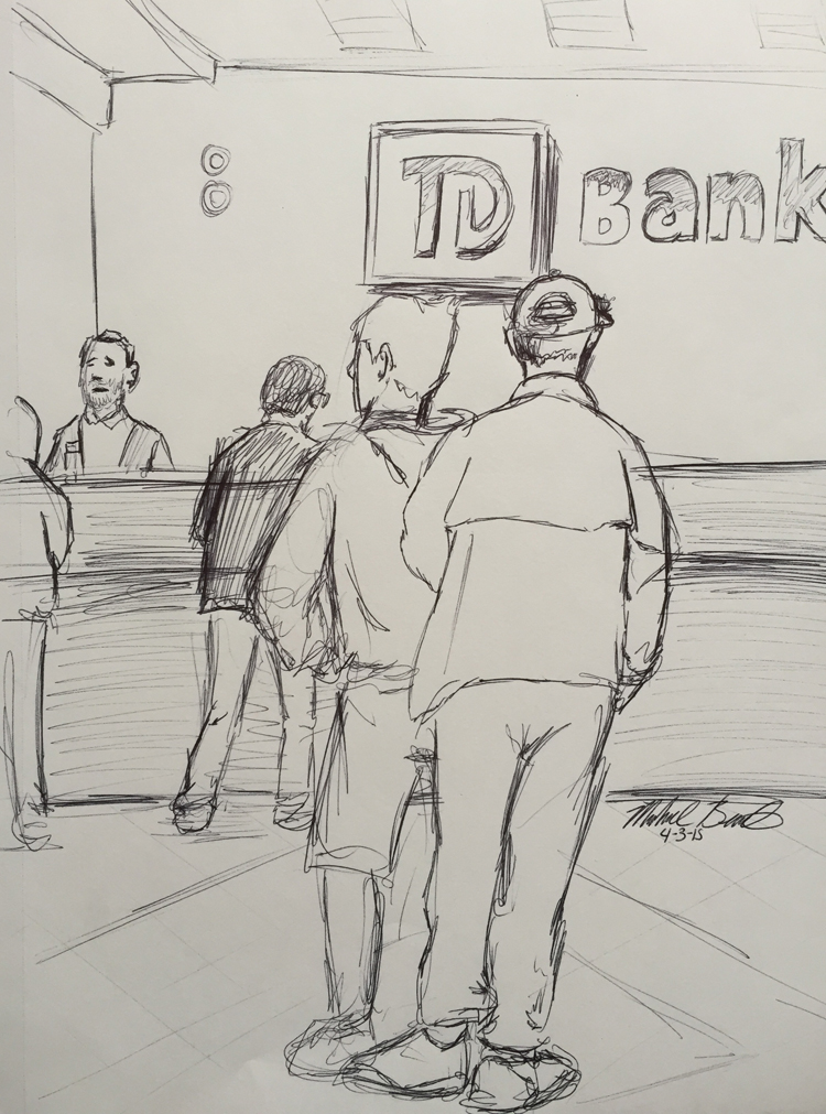 365 Sketch Challenge, Where Has The Time Gone?